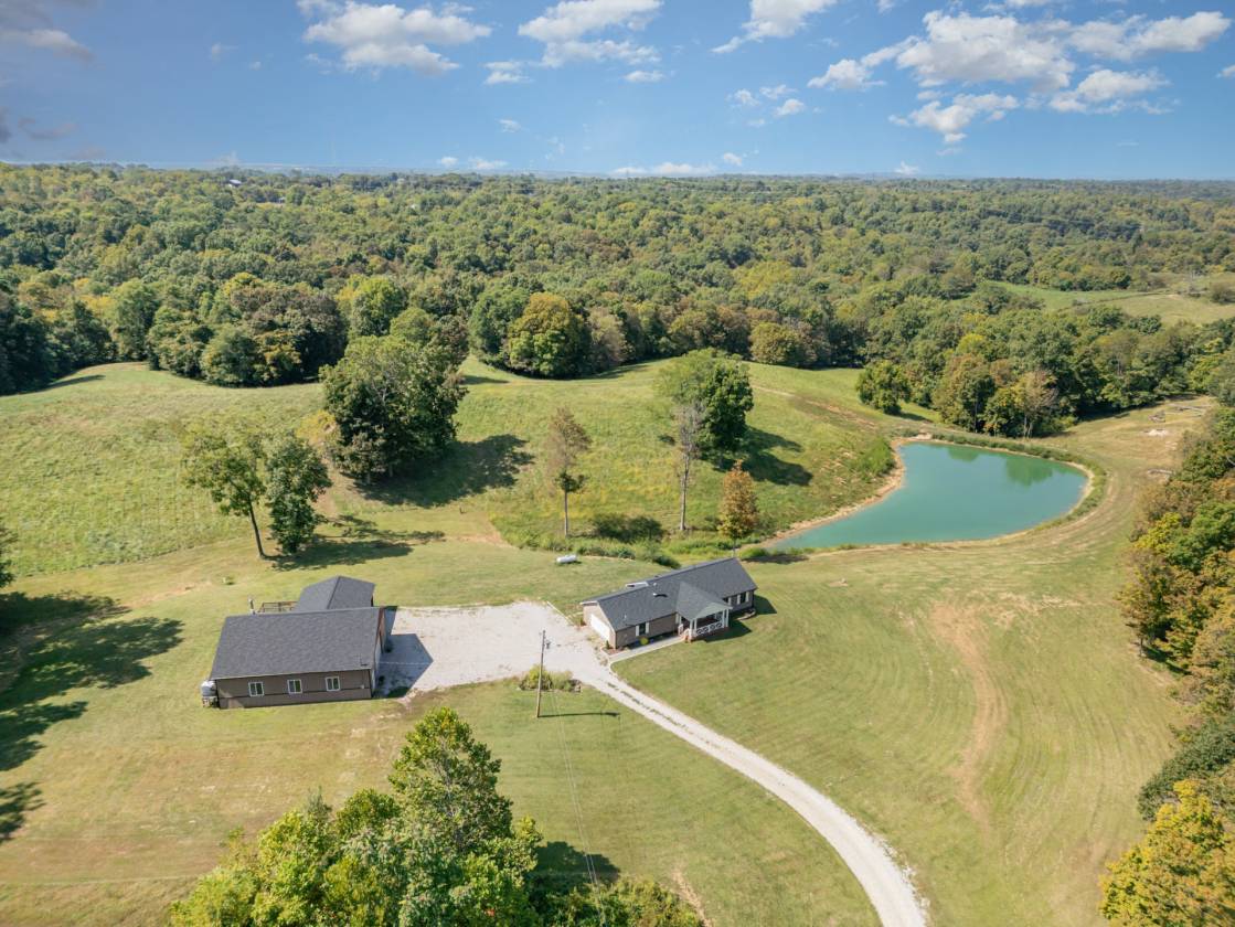 34.5 AC Includes Renovated house, garage and pond! | Petersburg, Boone ...