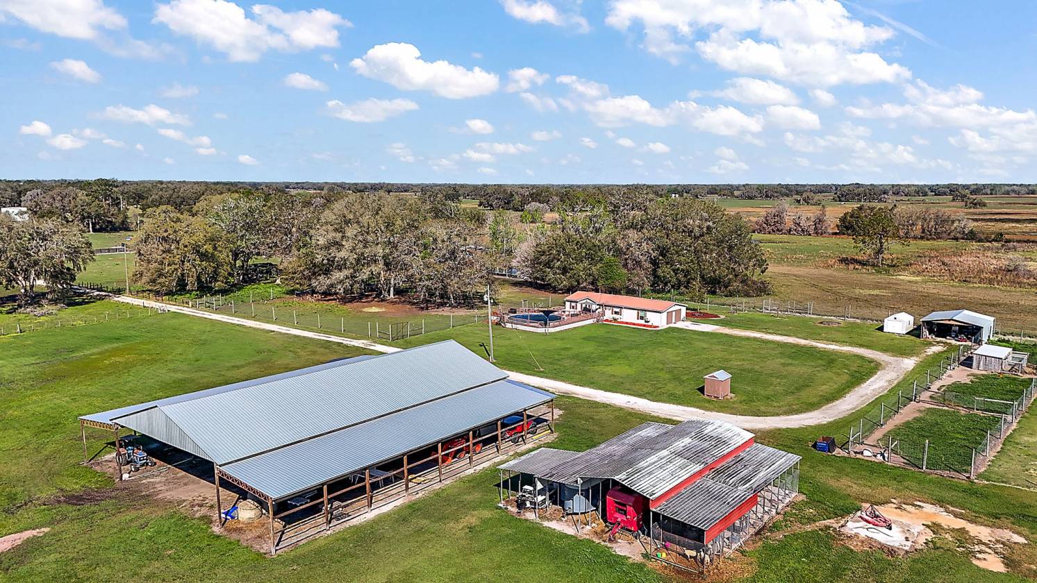 Central Florida 12.5 Acre Axis Deer Farm | Center Hill, Sumter County ...