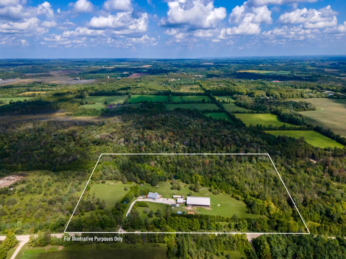 Spectacular 100 Acres, Well Maintained Farm With 2 Homes | Acton ...