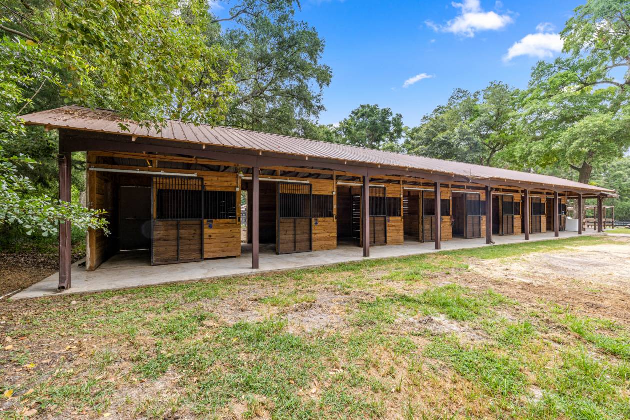 Turnkey Equestrian Compound across from HITS! | Ocala, Marion County ...